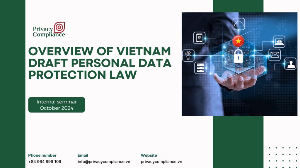 Internal Seminar on the Draft Personal Data Protection Law – Privacy ...